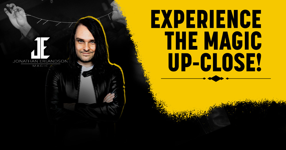 Jonathan Erlandson Parlor Magic | Maxwell Blade Theatre of Magic